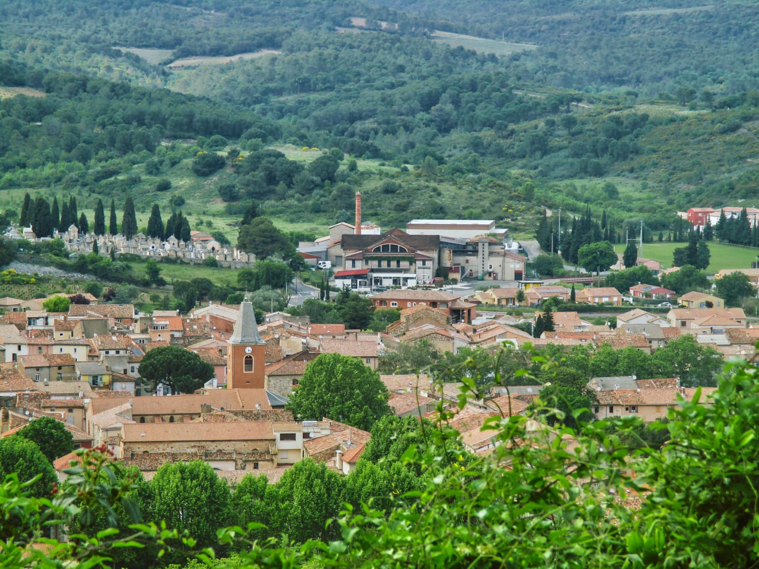 La BODEGA DE SAINT-CHINIAN: donde el vino se une con el arte
